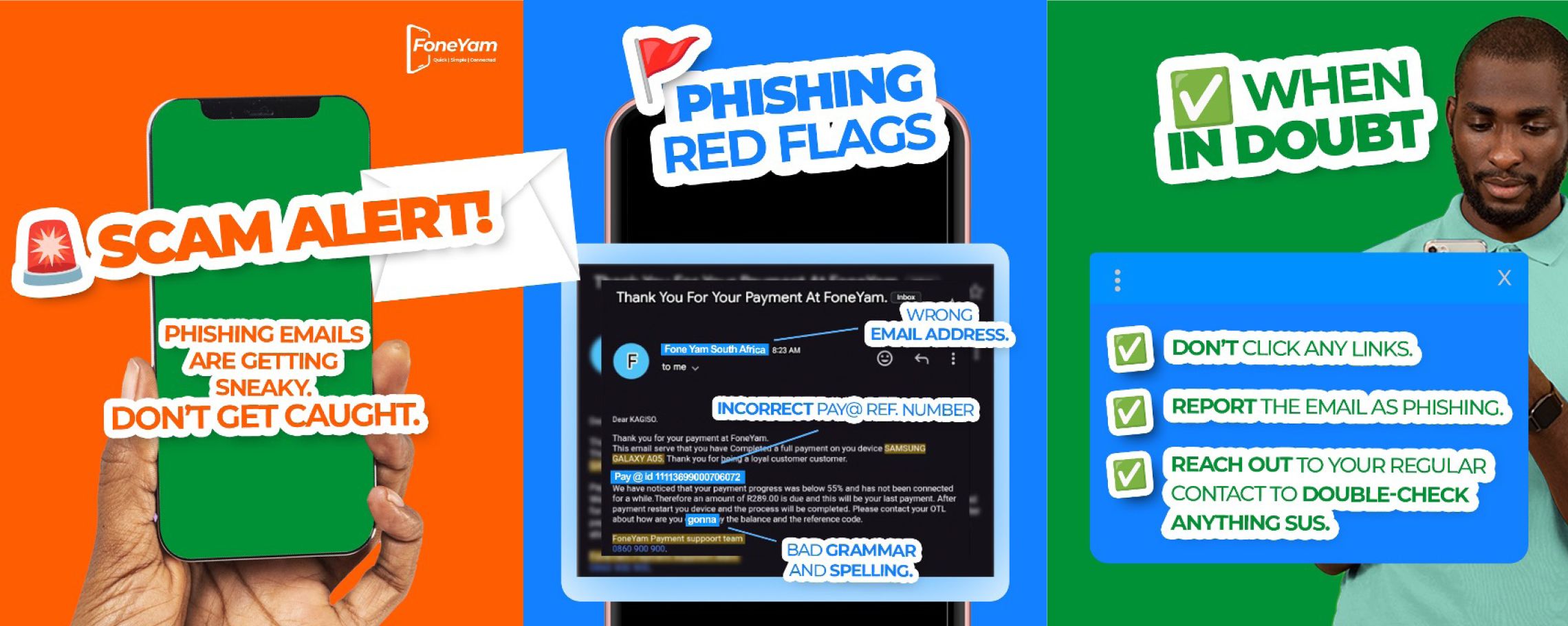 Fraud Awareness | FoneYam